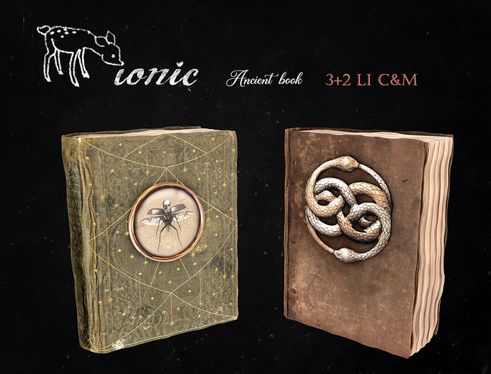 Second Life Marketplace - ionic : Ancient books